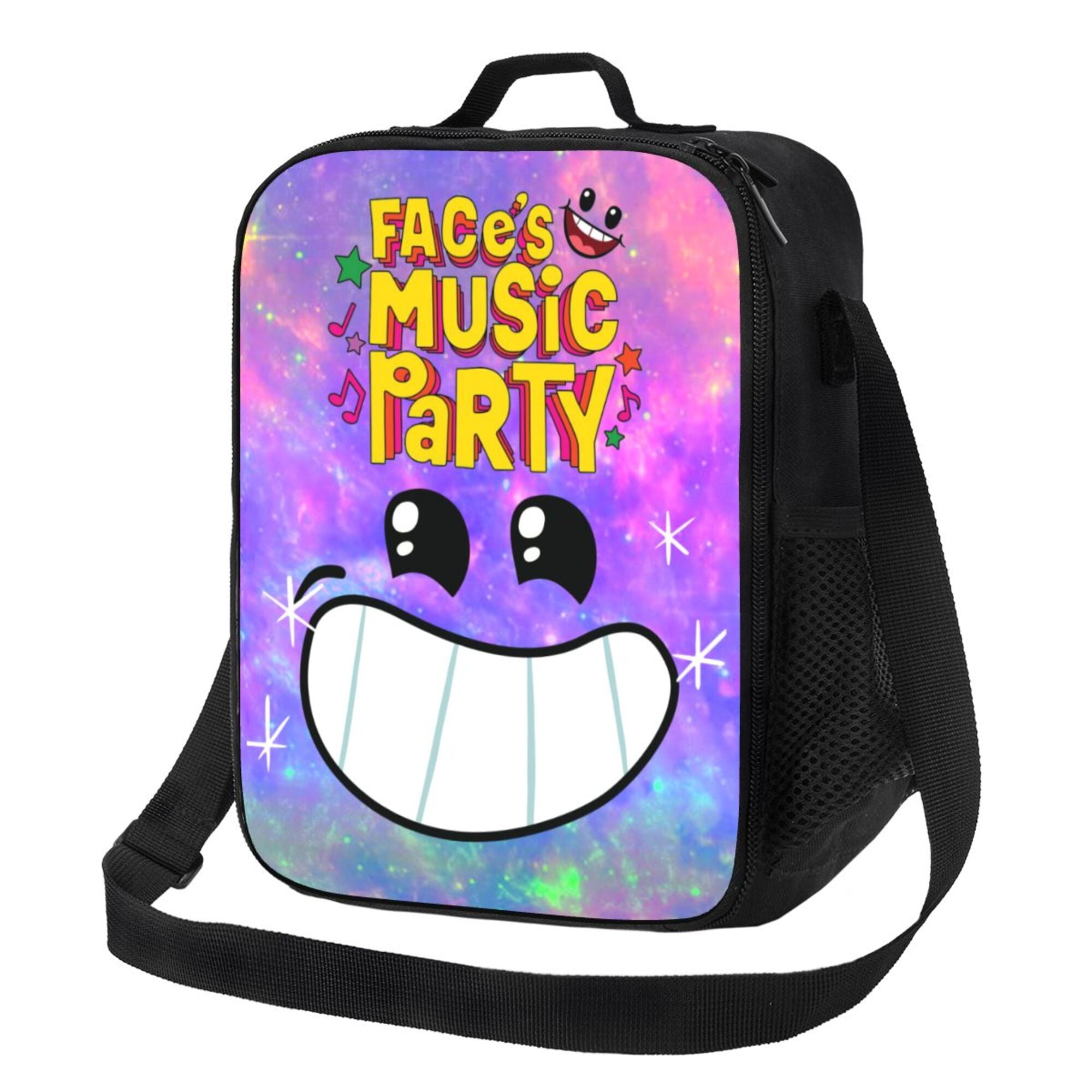 Face'S Music Party Lunch Bag Lunch Box Lightweight Durable Lunch Tote ...