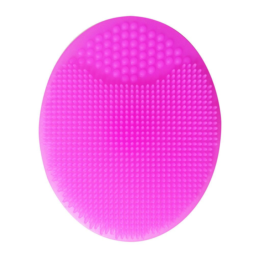 Face Scrubber Soft Silicone Facial Cleansing Brush Face Exfoliator ...