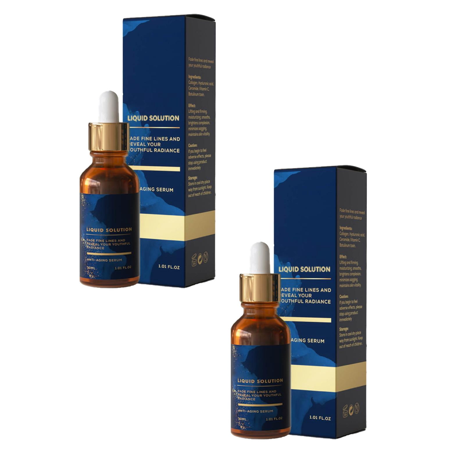 Face Serum, A Bottle with Vitamin C & E, Liquid Solution, Stock ...