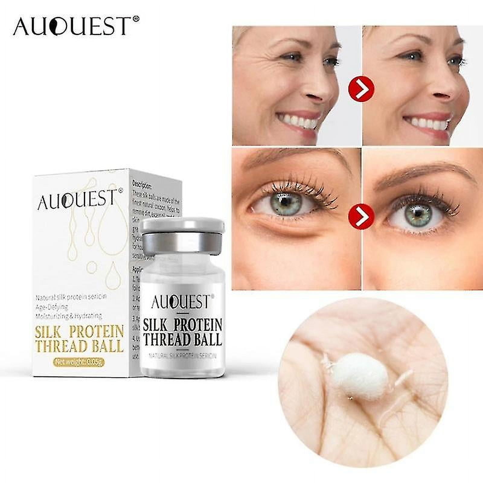 Face Serum Silk Protein Thread Ball Collagen Facial Serum Anti Wrinkle ...