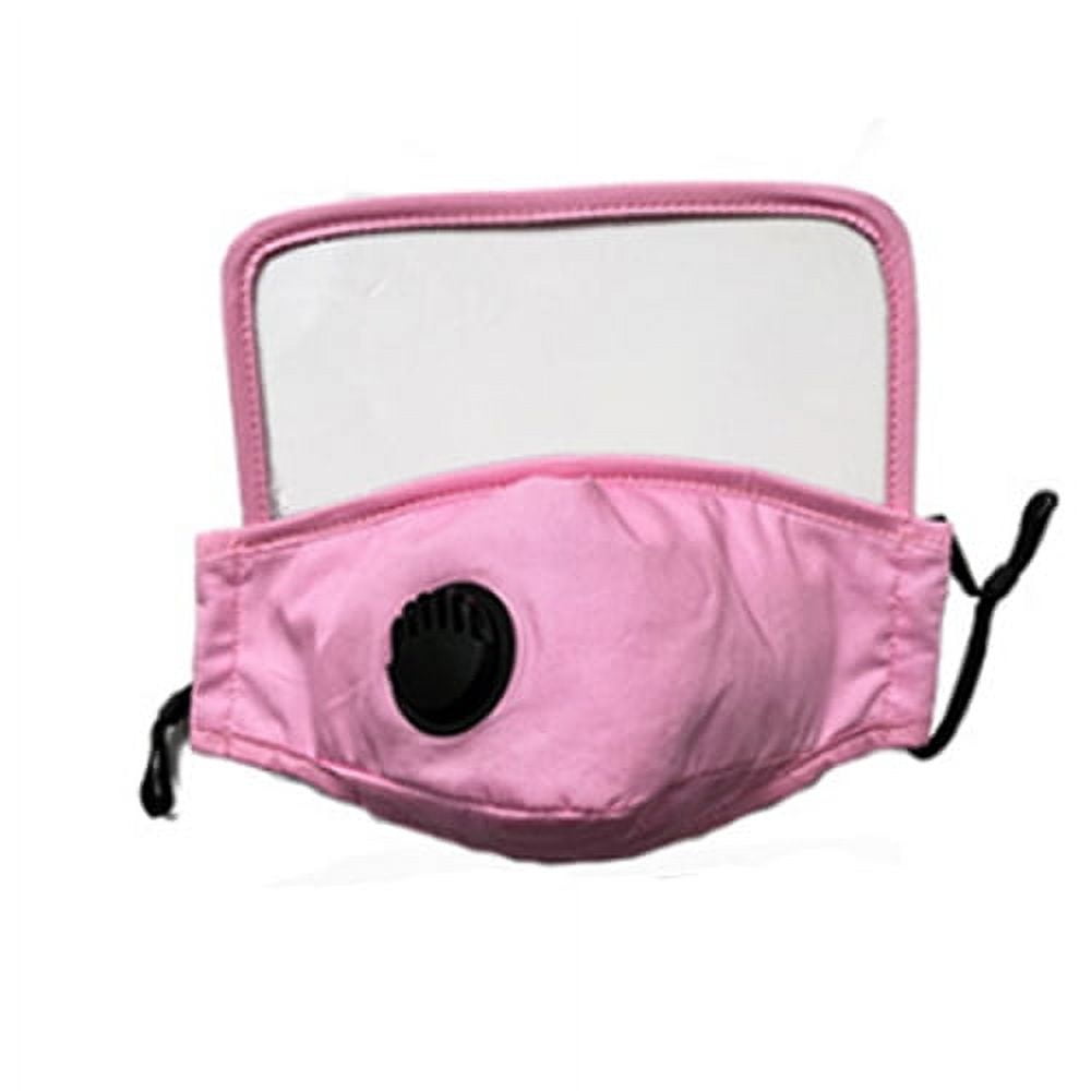 Face Shield Reusable Mask Cotton Face Covering 2-Layer Womens Fashion ...
