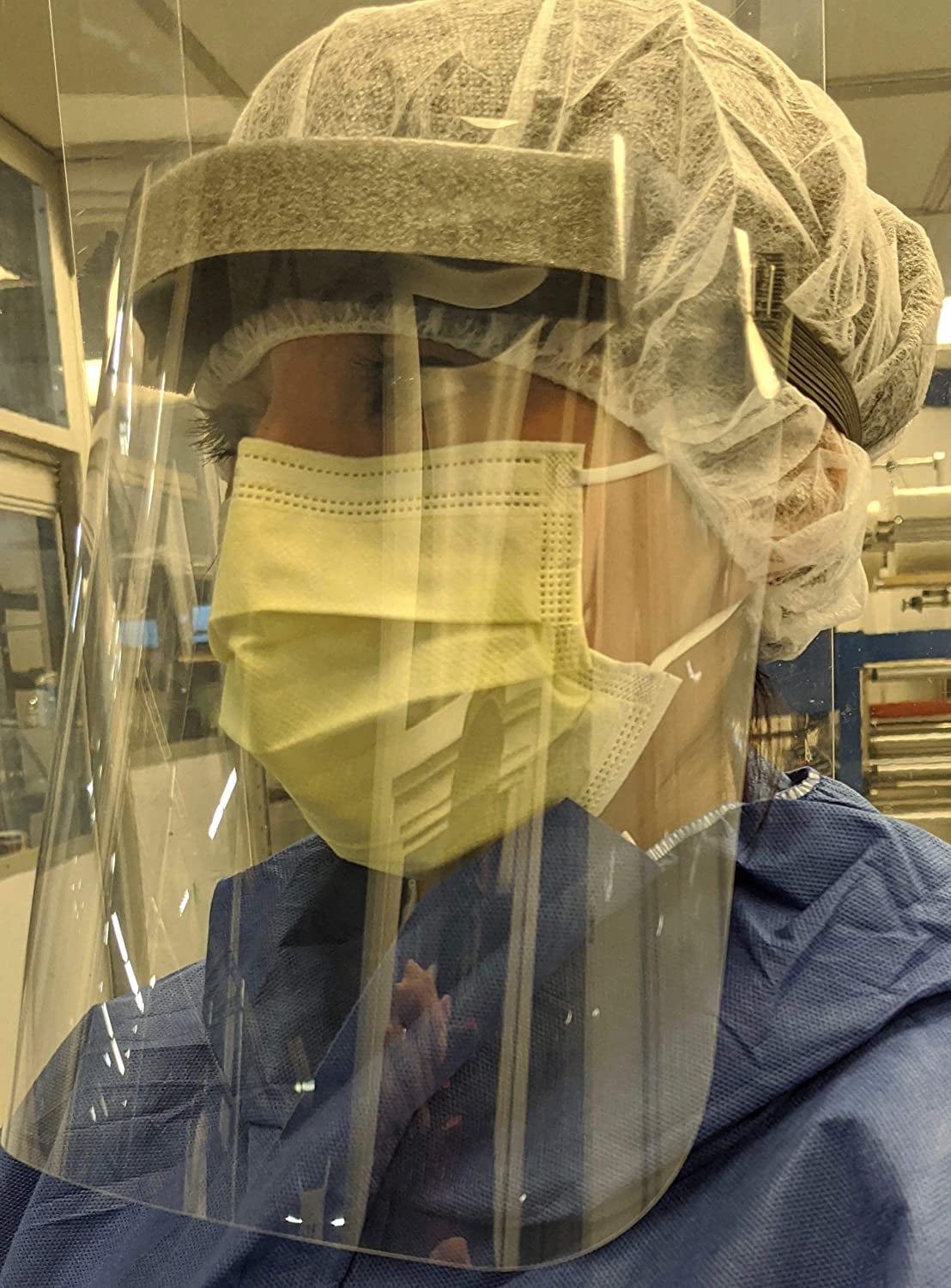 Face Shield - face Shield with Headband - Clear face mask - face ...