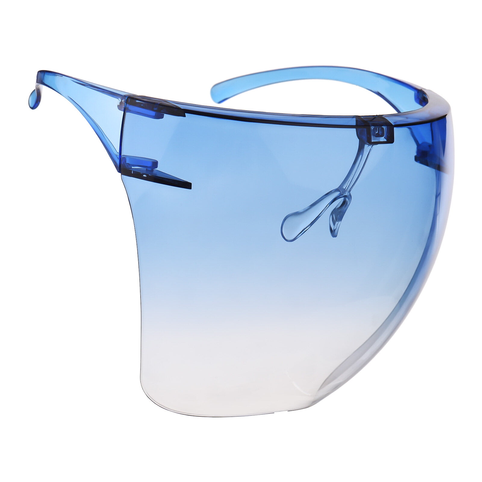 Face Shield with Glasses See Through Transparent Clear Face Shield Anti ...