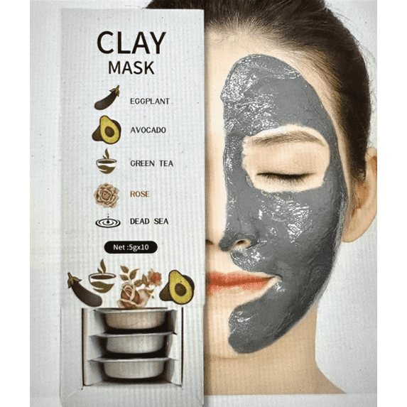 Clay Face Mask (10-pks) - Walmart.com