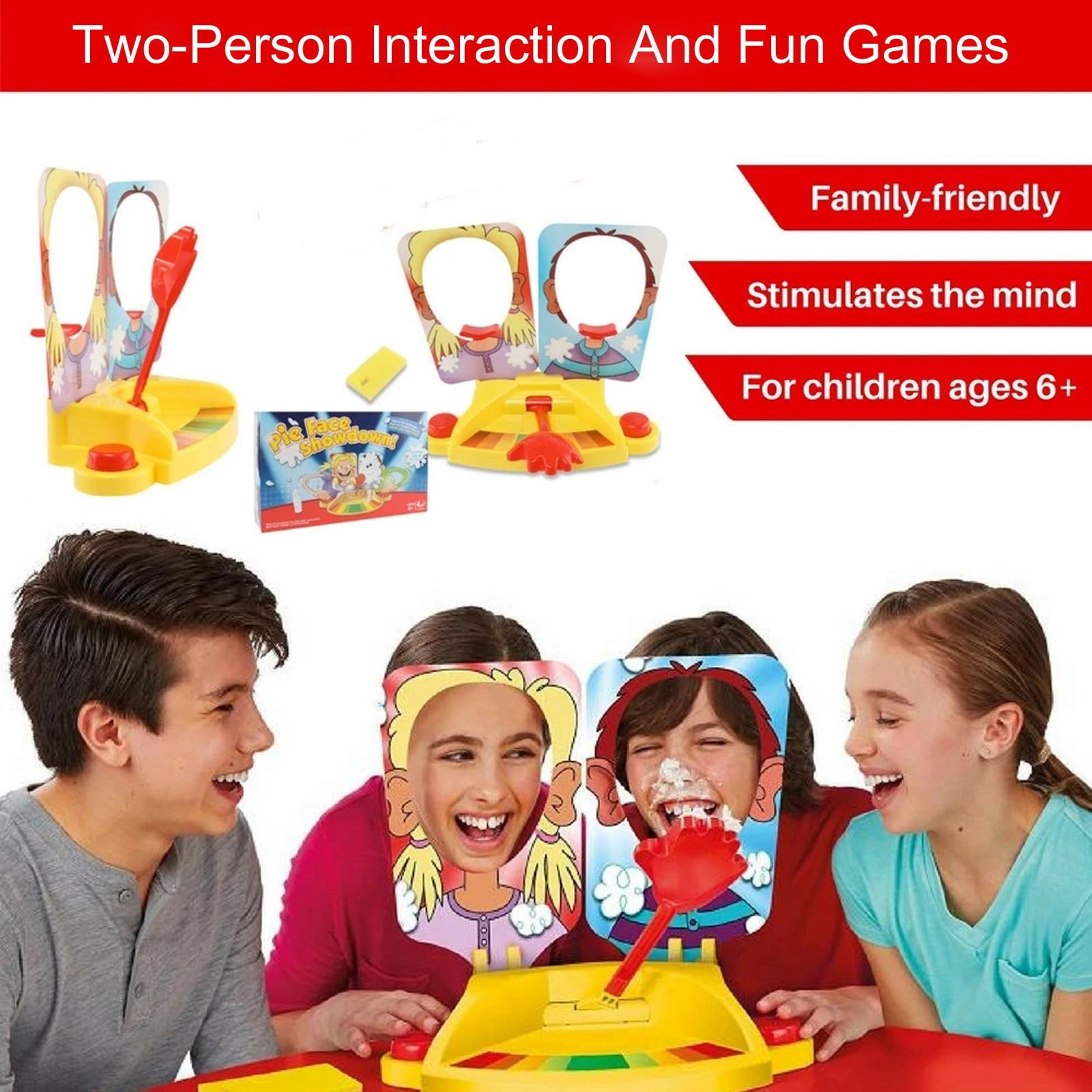 Face Slap Board Game For Children Fun Family Party Interactive ...