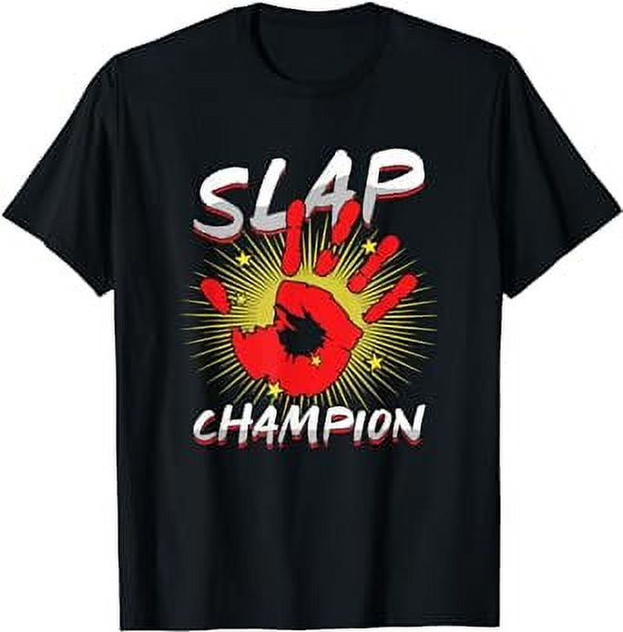 Face Slapping Expert Slap Champion Bodybuilder Competition T-Shirt ...