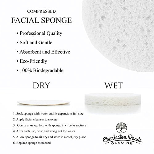 Face Sponges - Compressed Cellulose Facial Sponges - Cosmetic Sponges ...