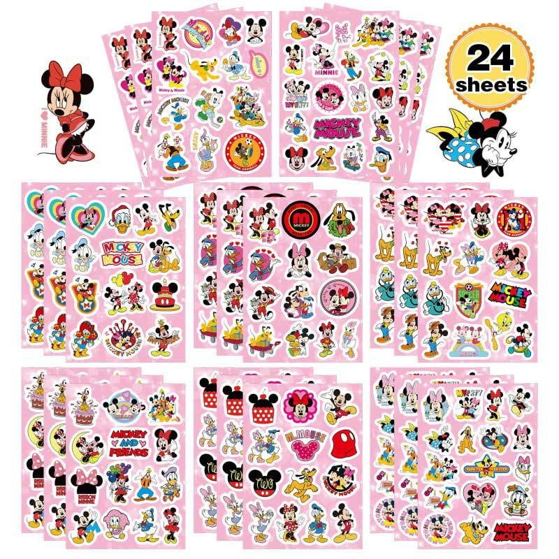 Face Stickers 24 Sheets –Playground mouse 8 unique cartoon kids ...