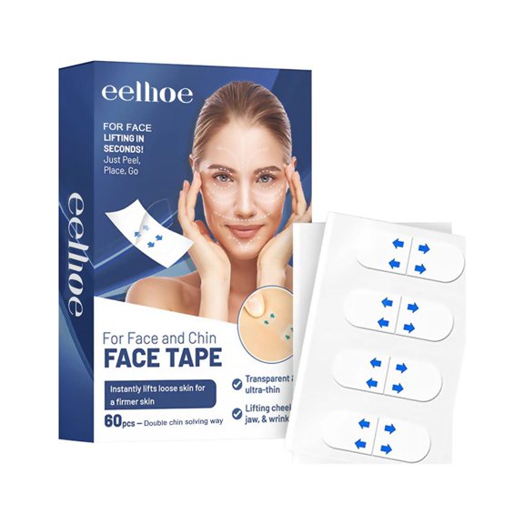 Secret Lift Pro - Face and Eye Lift (Light Hair) Face Lift Tape Pre ...