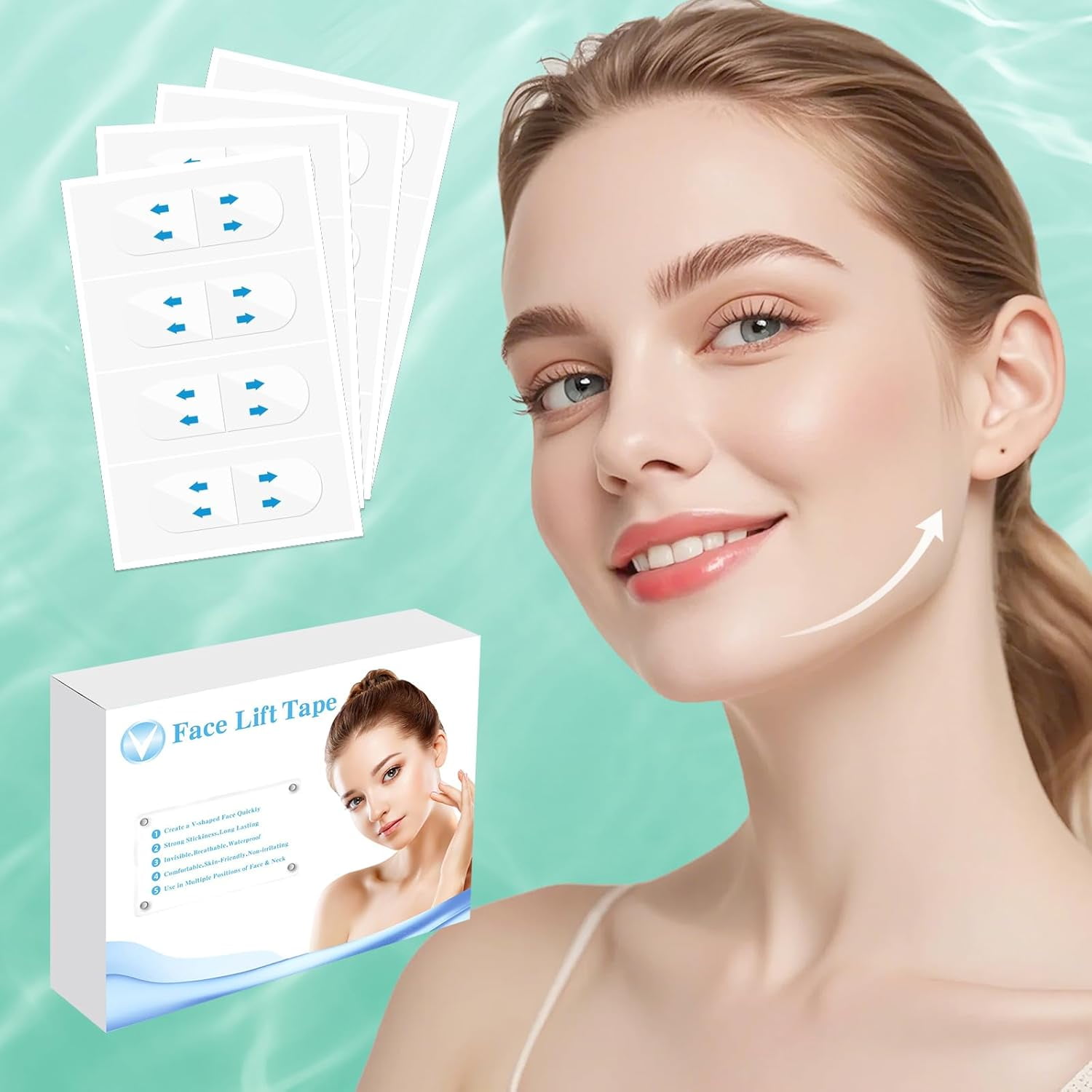 Face Tape Lifting Invisible,200PCS Face Lift Tape Invisible, Turkey ...