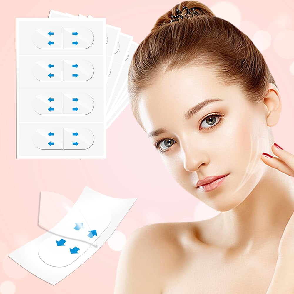 Face Tape Lifting Invisible, HMF23 Face Lift Tape Facelift Strips ...