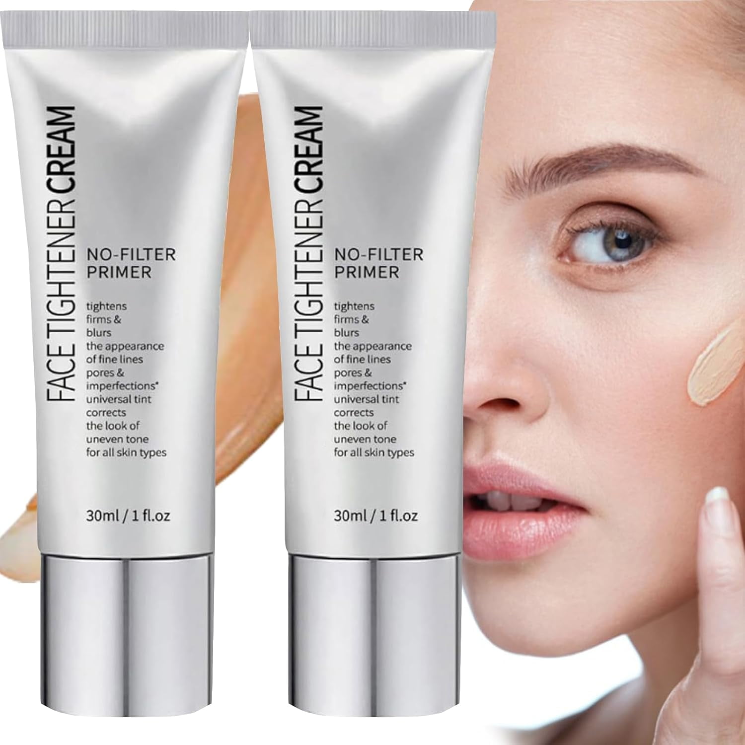 Face Tightener, Instant Face Tightener No-Filter Primer, Face Tightener ...