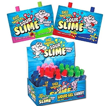 Sour Slime Edible Liquid Candy, Green Apple Flavor, 3.5 Ounce Jar ...