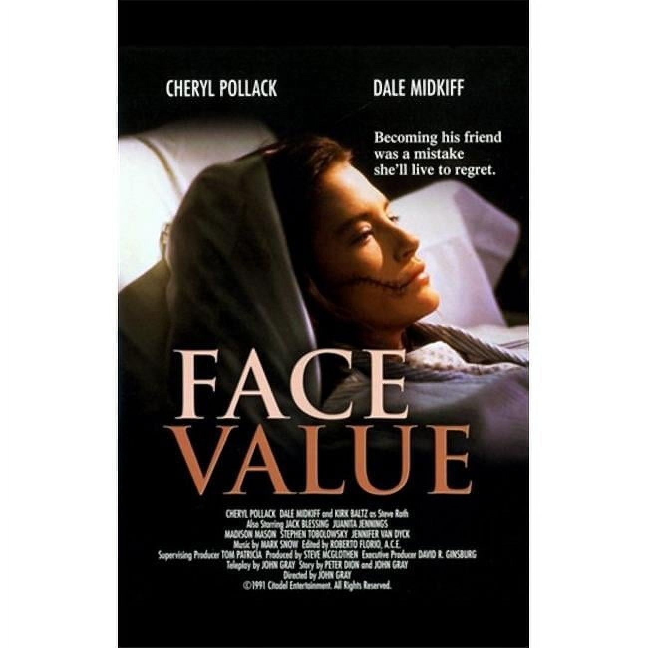 Face Value Movie Poster - 11 x 17 in. - Walmart.com