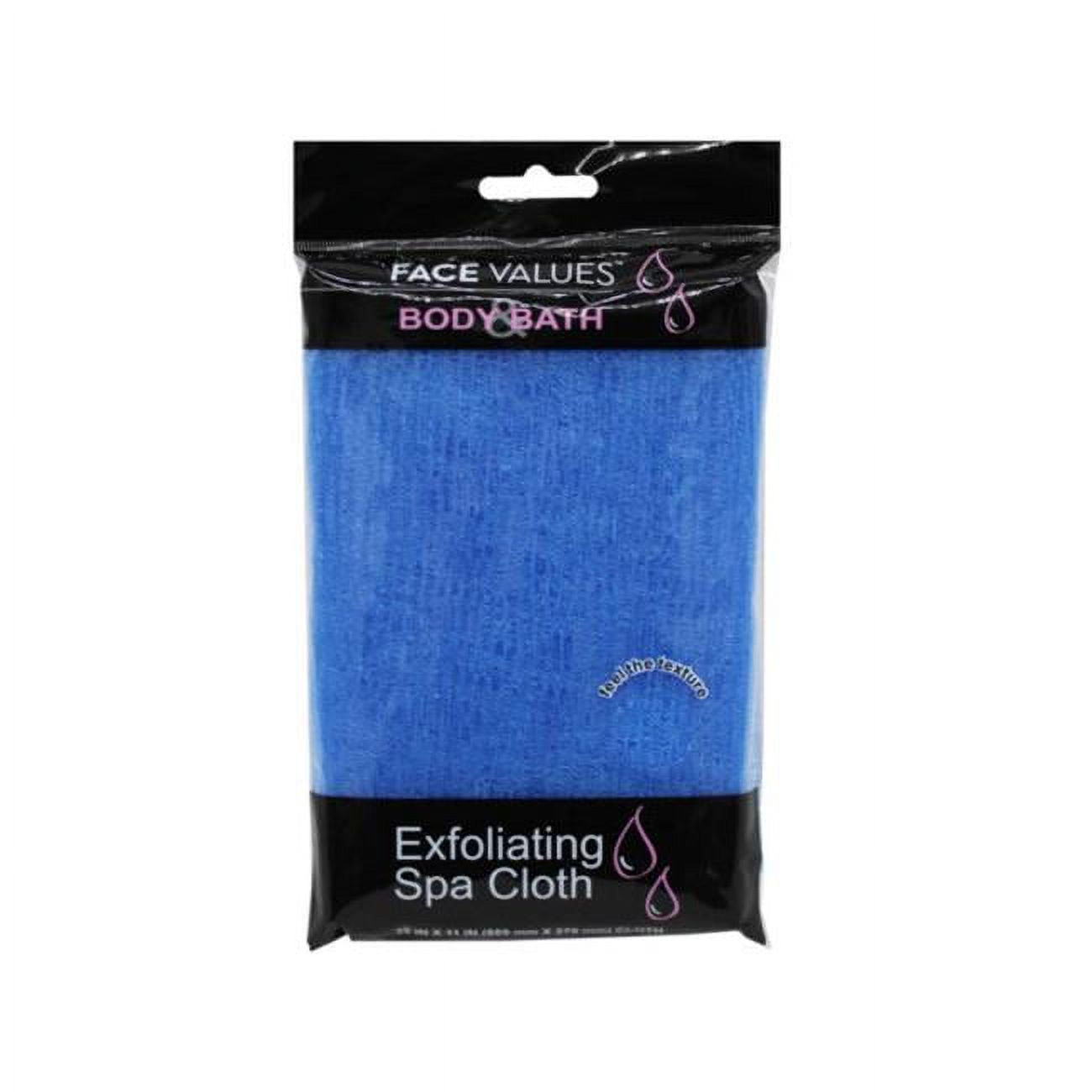 Face Values Body & Bath Exfoliating Spa Cloth, Assorted Color - Pack of ...