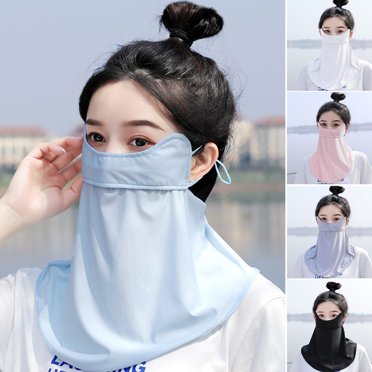 Face Balaclava Ski Mask Cover UV Protection Full Face Cover for Women ...