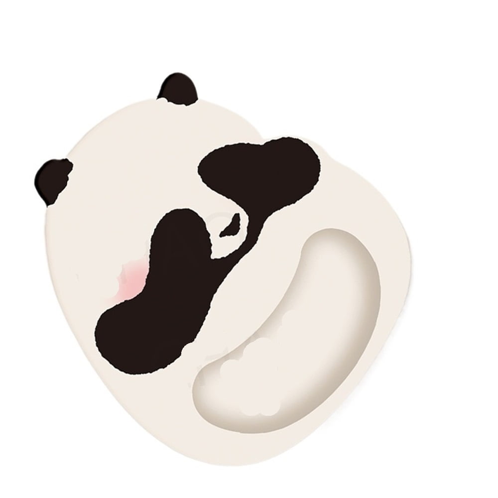 Face hugging panda mouse pad, hand guard, wrist pad, cute and smooth ...