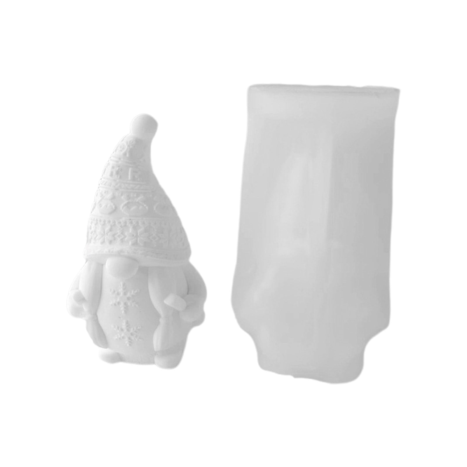 Face-less Ski Dwarf Candle Silicone Mold Epoxy Easter Gnome Ornaments ...