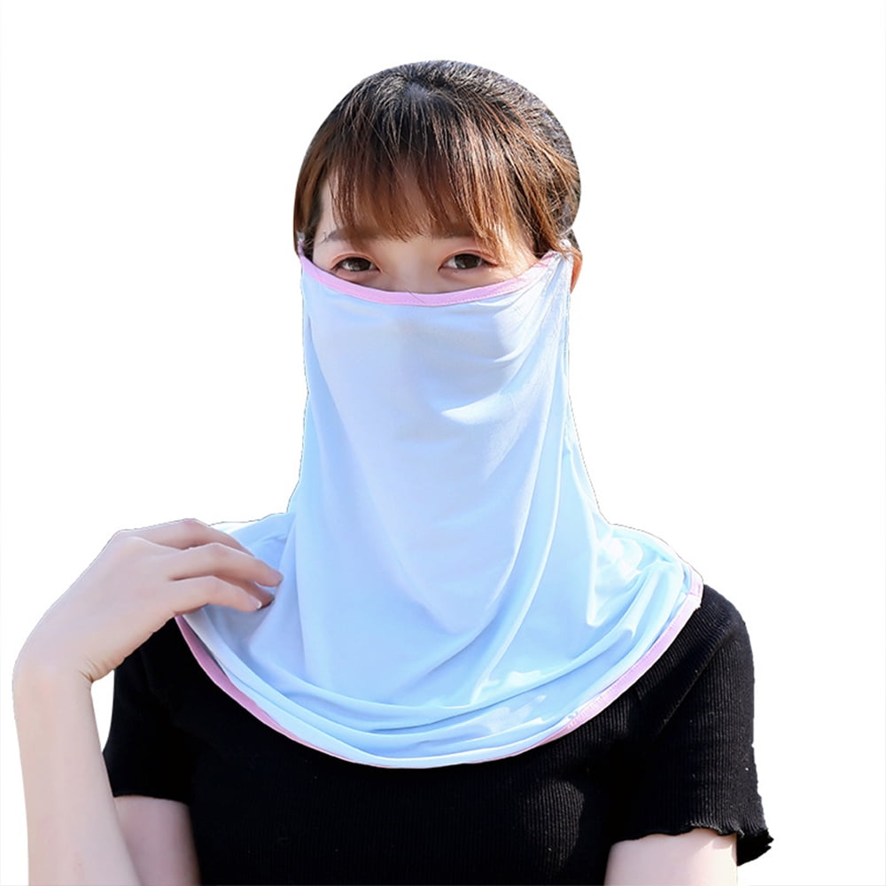 Face mask balaclava breathable neck guard-Blue - Walmart.com