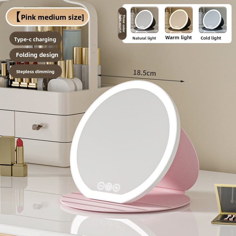 Face mirror, foldable makeup mirror, high-definition mirror, smart ...