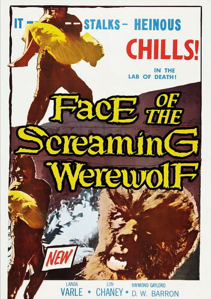 Face of the Screaming Werewolf (DVD), Reel Vault, Horror - Walmart.com