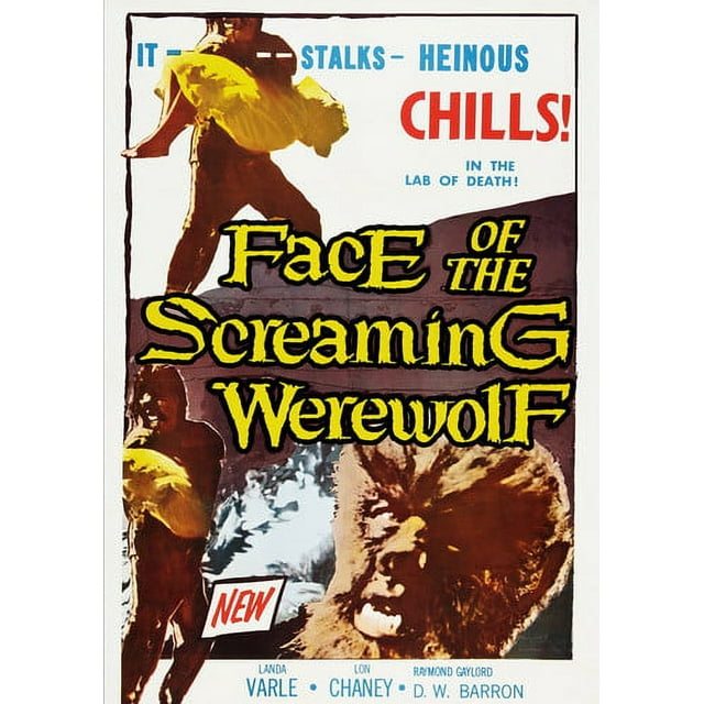 Face of the Screaming Werewolf (DVD), Reel Vault, Horror - Walmart.com