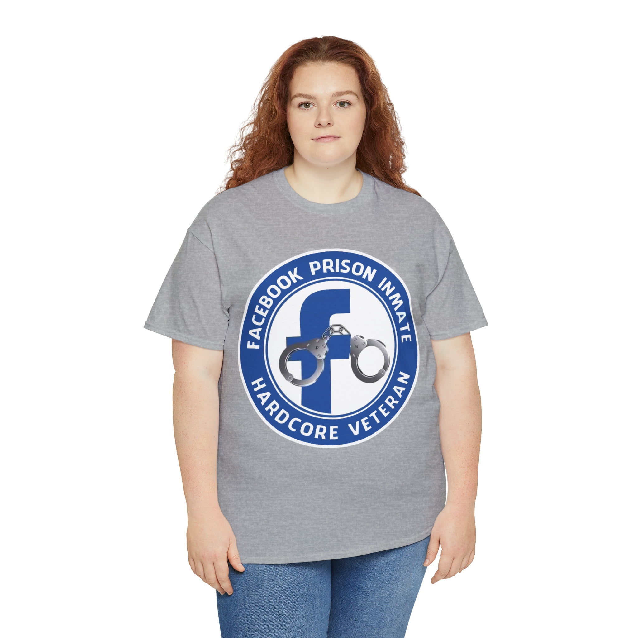 Facebook Prison Inmate Men's Short Sleeve Tee - Walmart.com