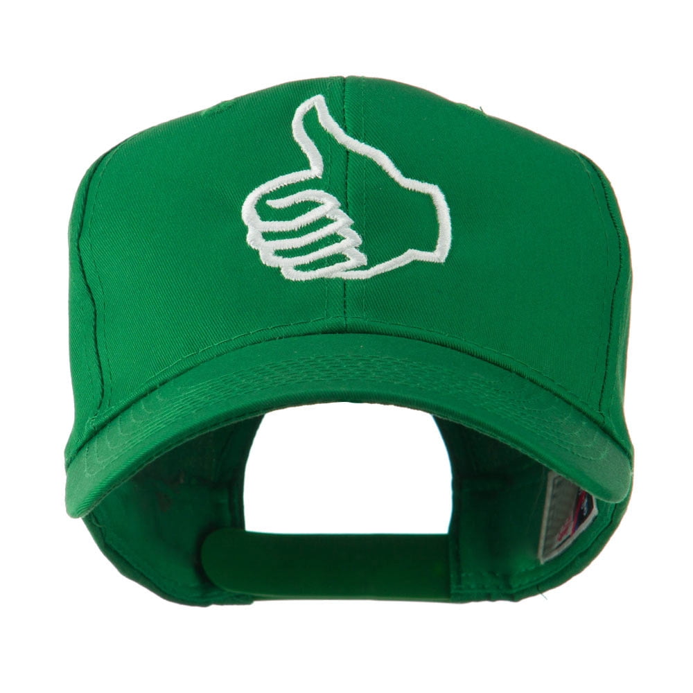 Facebook Thumbs Up Embroidered Cap - Kelly OSFM - Walmart.com