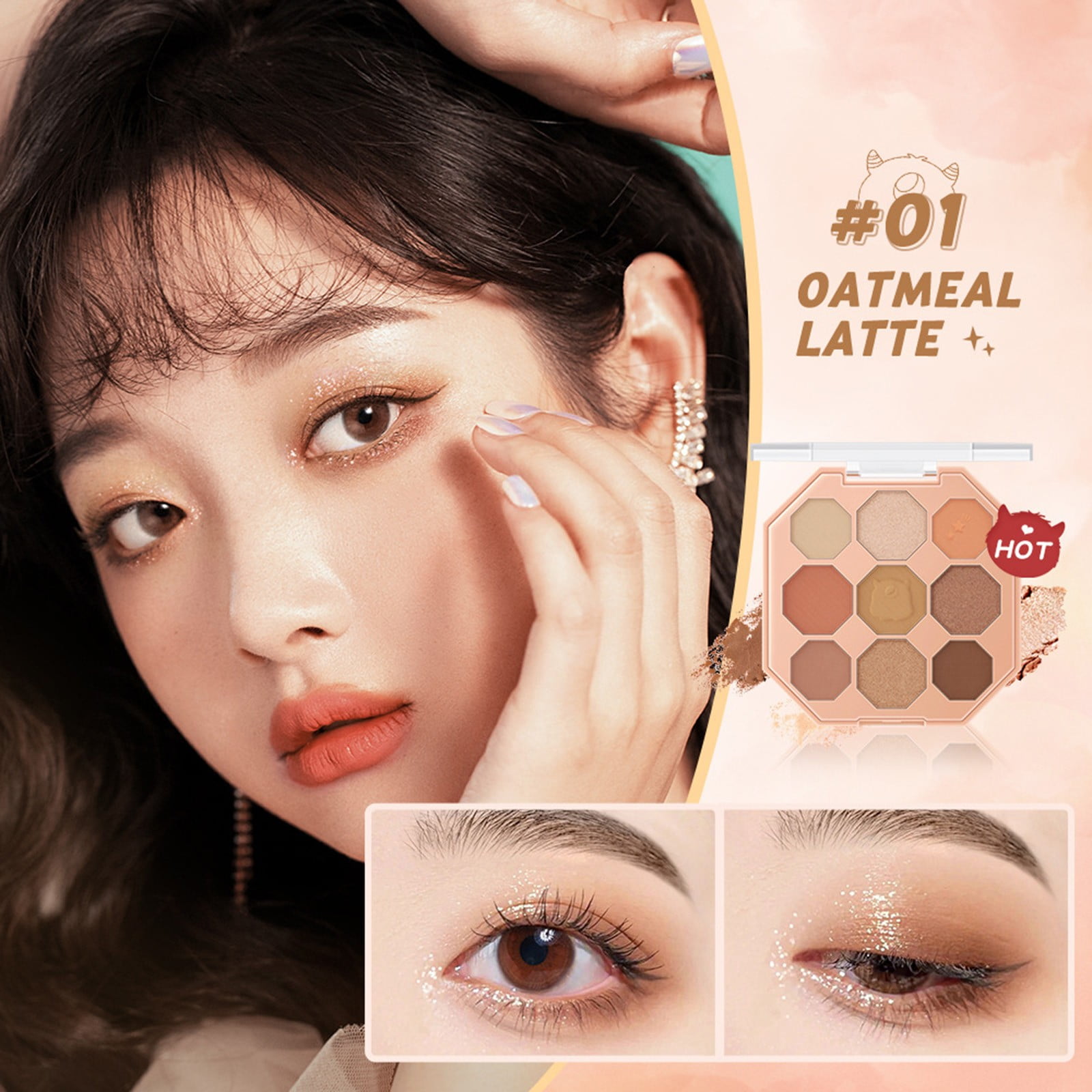 too Faced Eyeshadow Palette, Companion Color Star Awn Dazzling Nine ...
