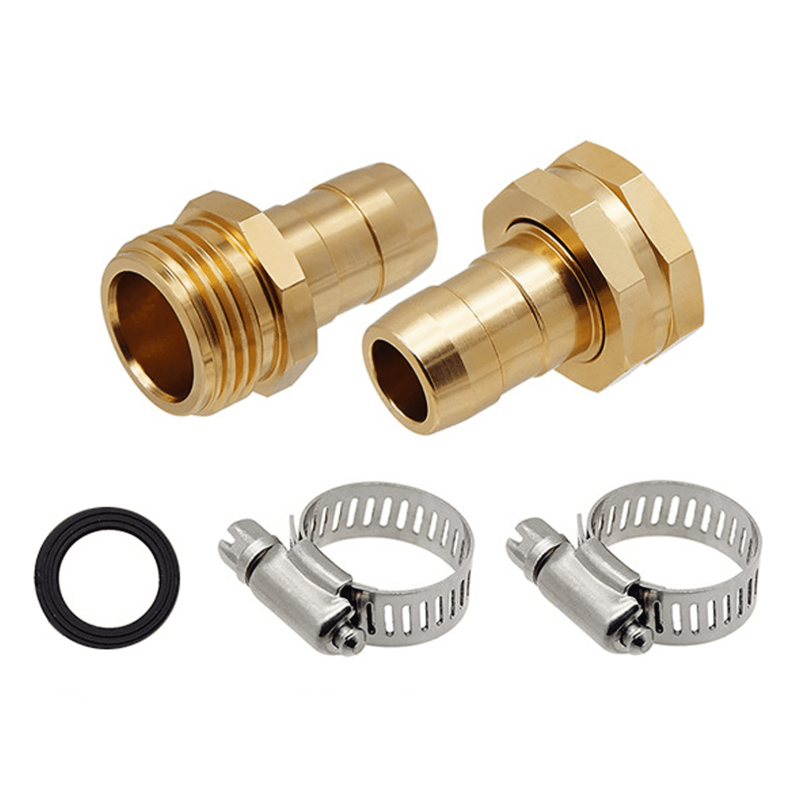 Facega 3 Pcs Aluminum Repair Hose Efficient Link Copper Garden Hose ...
