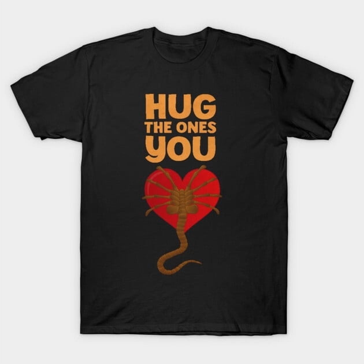 Facehugger Funny Alien Movie Horror Graphic Retro Sci Fi Art Unisex T ...