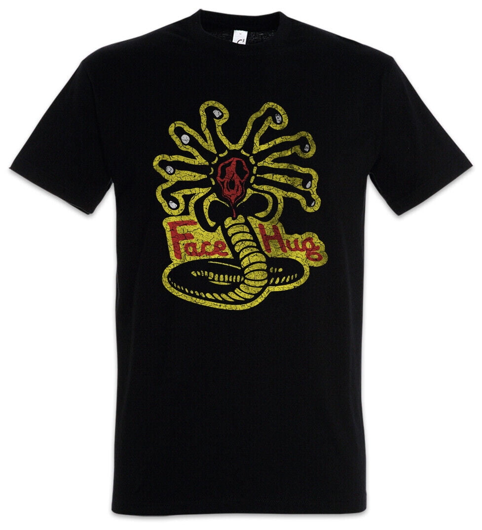 Facehugger Kai T-Shirt Karate Alien Fun Kid Cobra Symbol Sign Logo ...