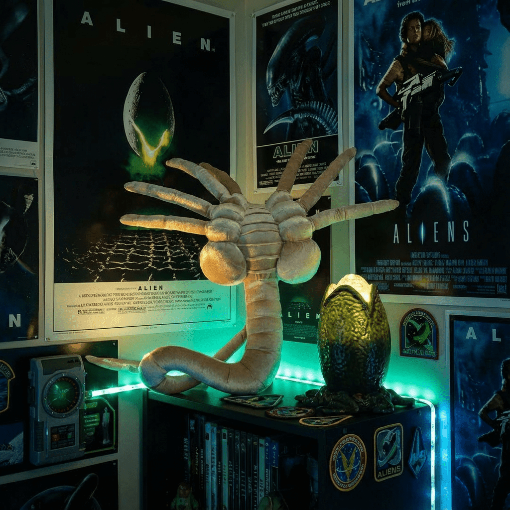 Facehugger Soft Plush Toy - Multi-Tentacle Design, Ultra-Soft Fabric ...