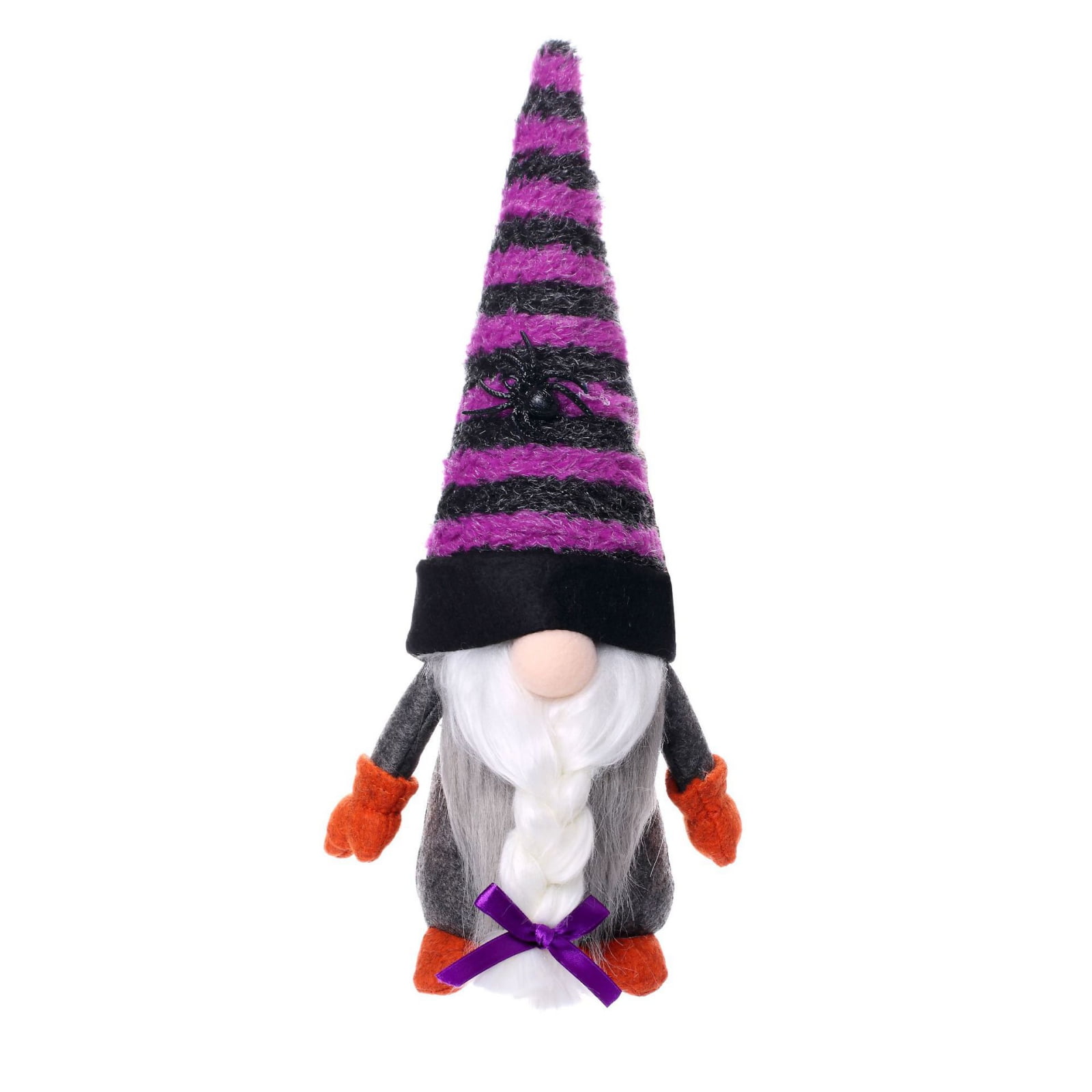 Faceless Dwarf Doll with Long Hat, Broom Standing Posture Plush Figure ...