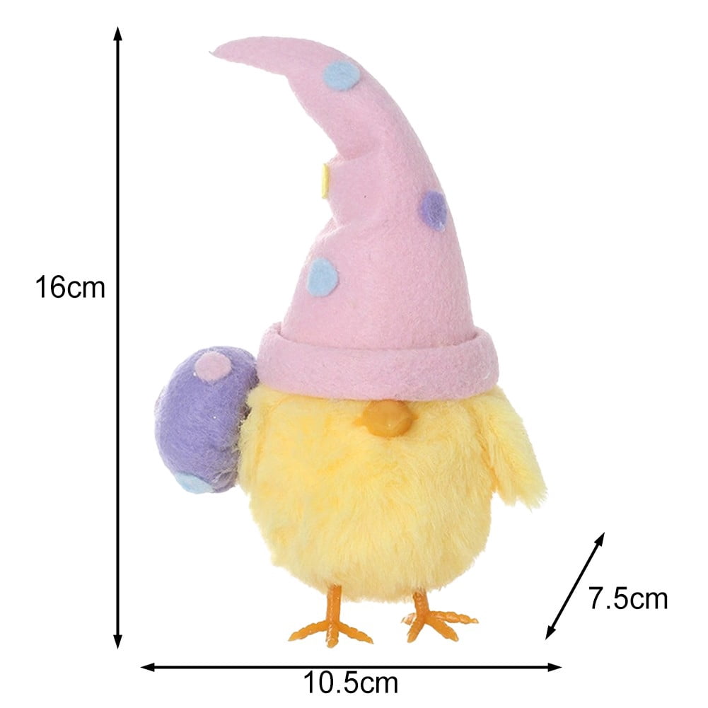 Faceless Easter Chick Doll Toy Home Room Decoration Children Gifts Pink ...