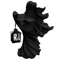 Faceless Ghost Sculpture Halloween Ghoul Resin Sculpture Decoration ...