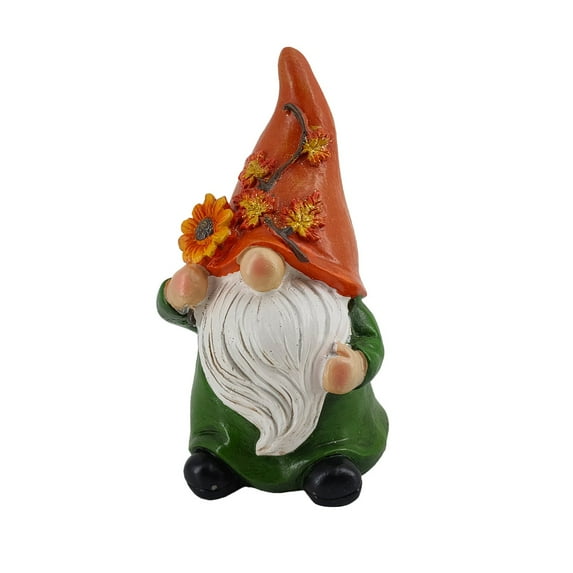 Faceless Gnome Figurine for Home Decor, Resin Pumpkin Themed Autumn ...