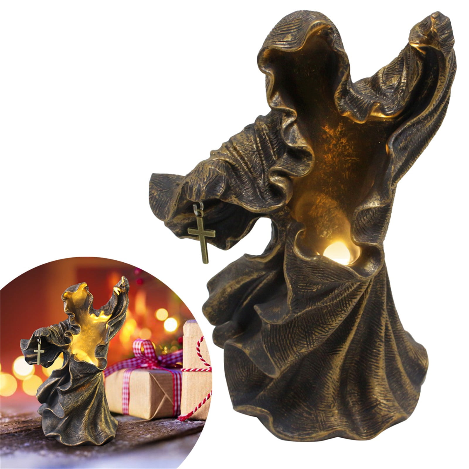 Faceless Sculpture Halloween Decorations Halloween Scary Hell Messenger ...