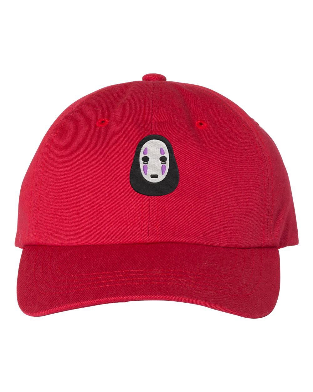 Faceless spirit anime embroidered classic dad hat for Ghibli inspired ...