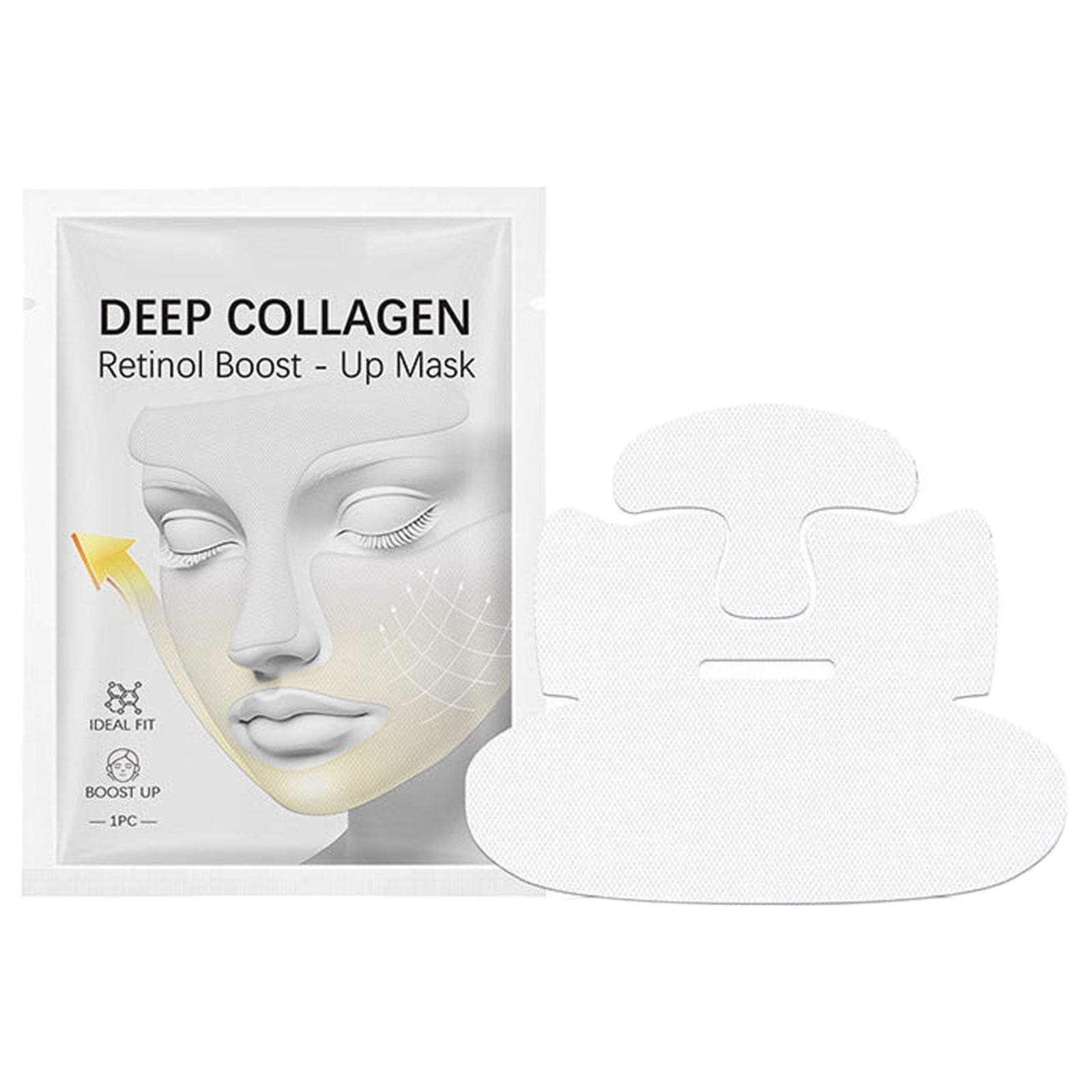 Facelift Collagen Mask - Face Waist Trainer, 3-In-1 Bluile Collagen ...