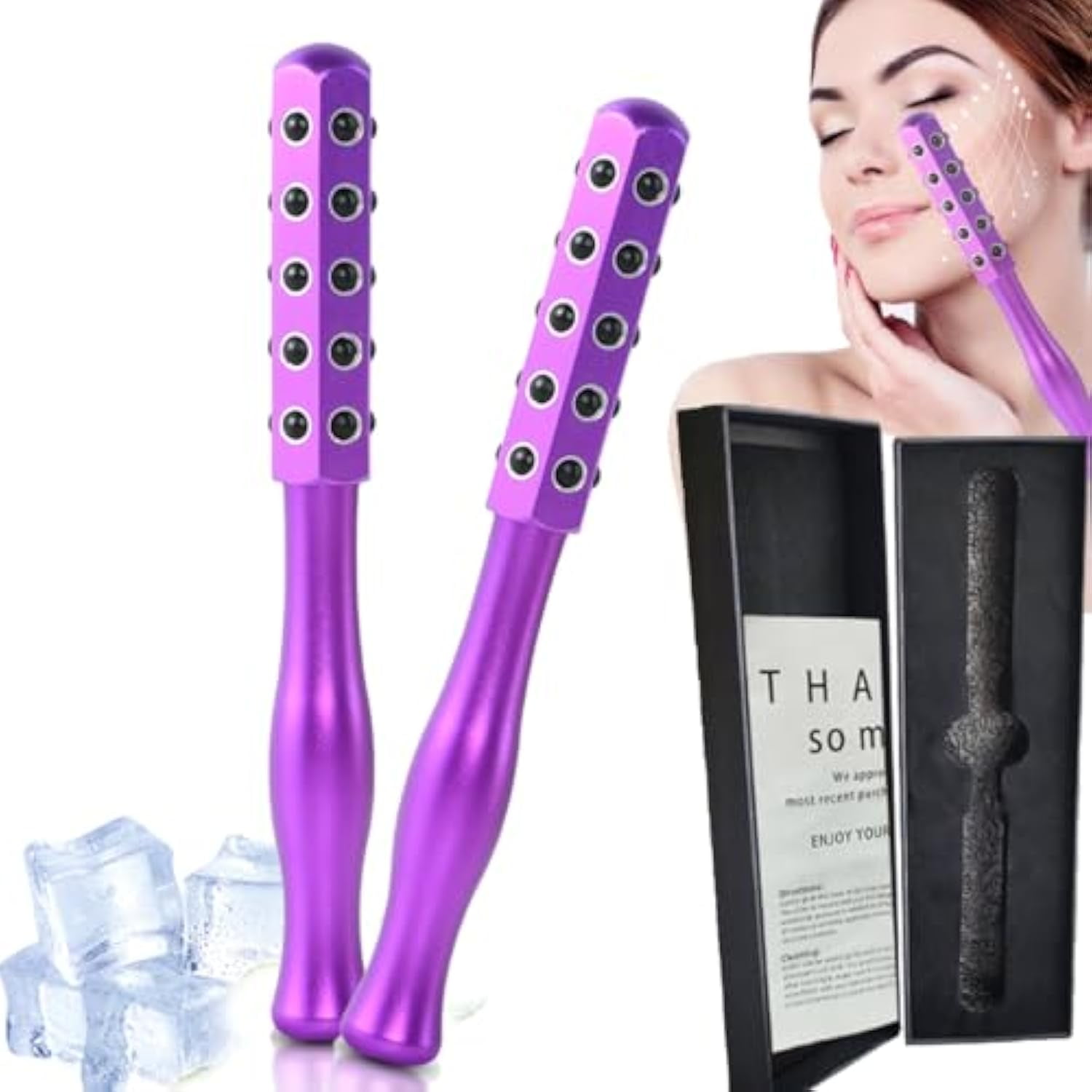 Facelift Pro Beauty Roller, Elarique Beauty Roller, Germanium ...