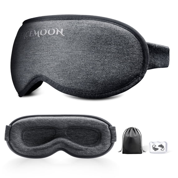 FACEMOON Sleep Mask for Your Eyes - 3D Eye Mask for Sleeping | 100% ...