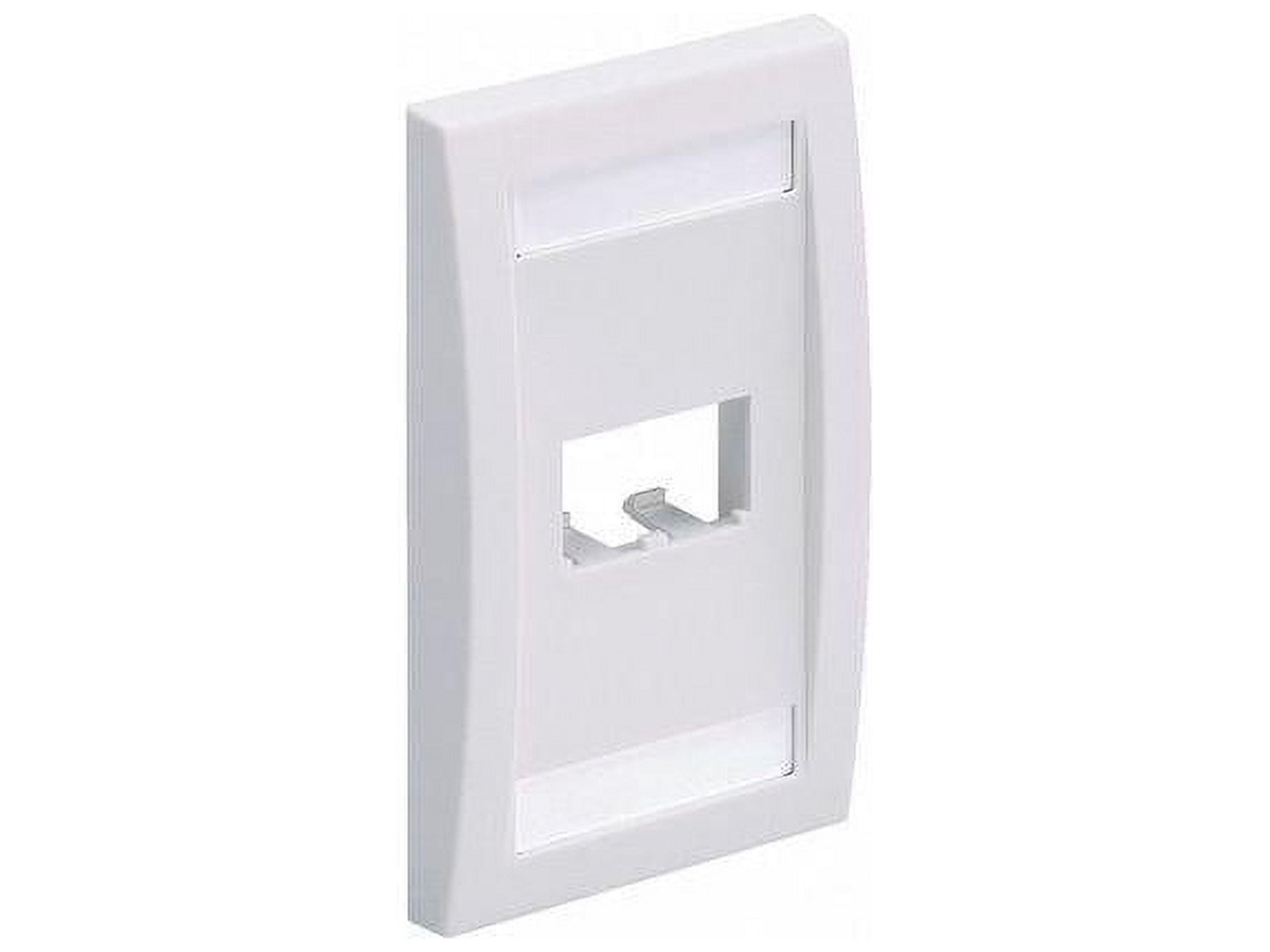 Panduit Wall Plate,Single Gang,2 Ports, White CFPE2WHY - Walmart.com