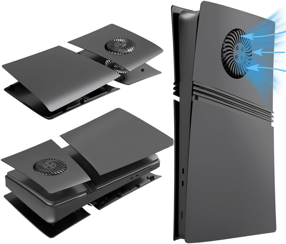 Faceplate for PS5 Pro Console Faceplate Cover Replacement Protector ...