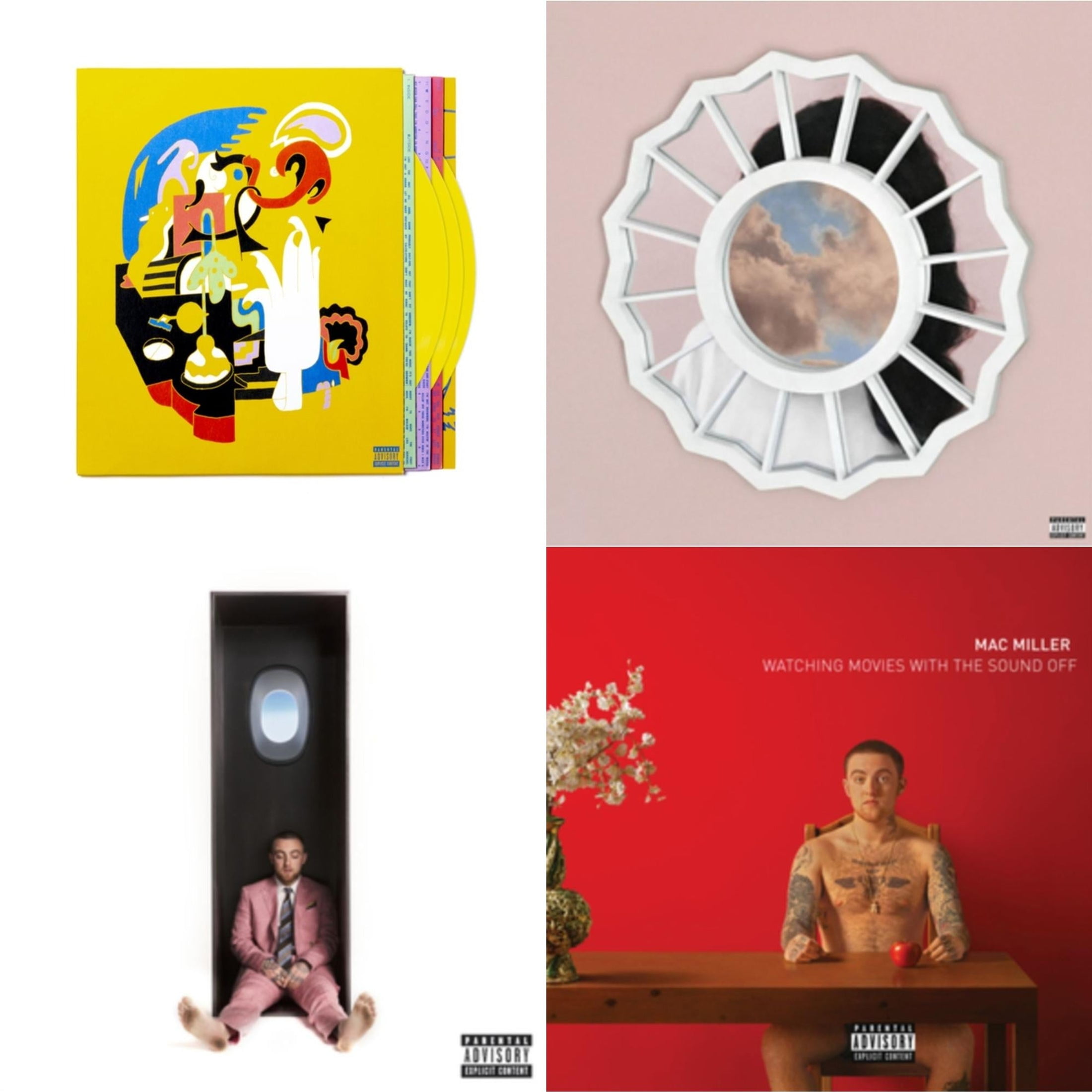 Faces (3LP/Yellow Vinyl) & Divine Feminine (X) & Swimming (X ...