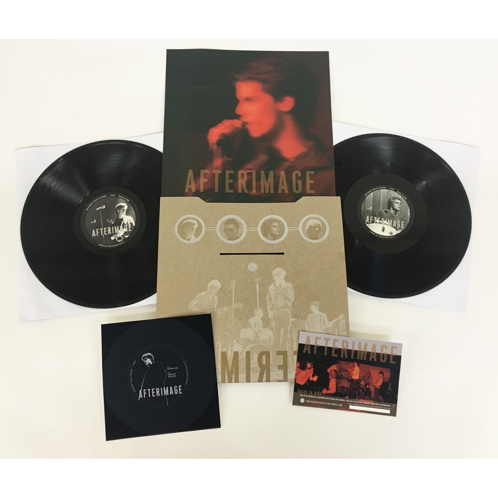 Afterimage Faces to Hide (Vinyl Record) 12" Album Box Set - Walmart.com