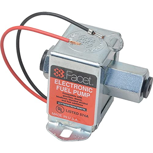 Facet 40105N, Facet Cube 12 volt Fuel Pump, 1/8 NPT, 3-4.5 psi ...