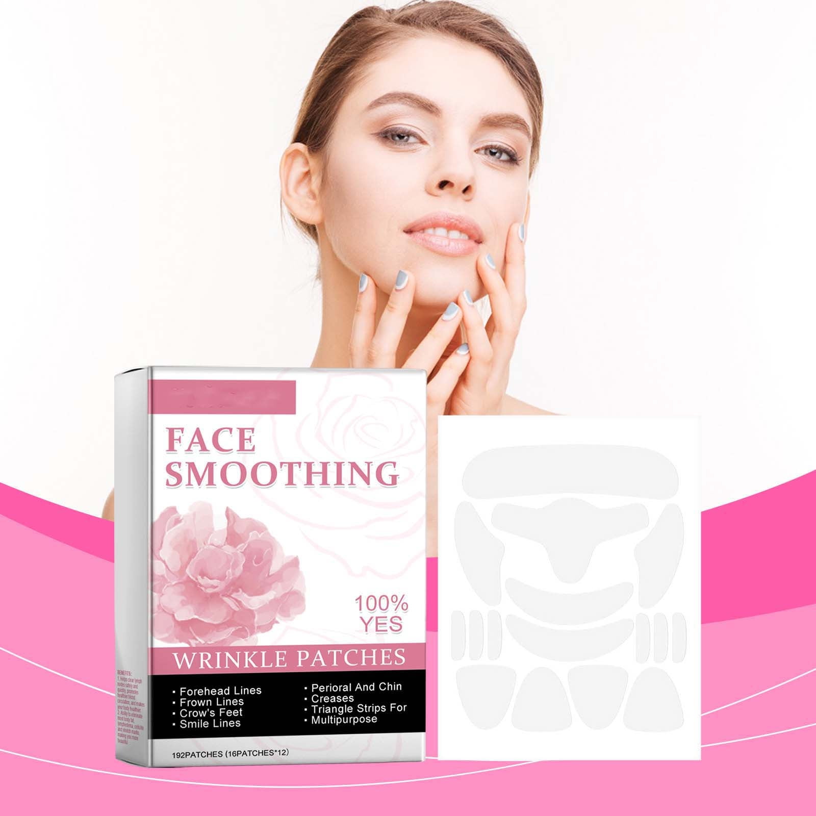 Facial Anti Wrinkle Patches: Face and Forehead Wrinkle Patches 192 Pcs ...