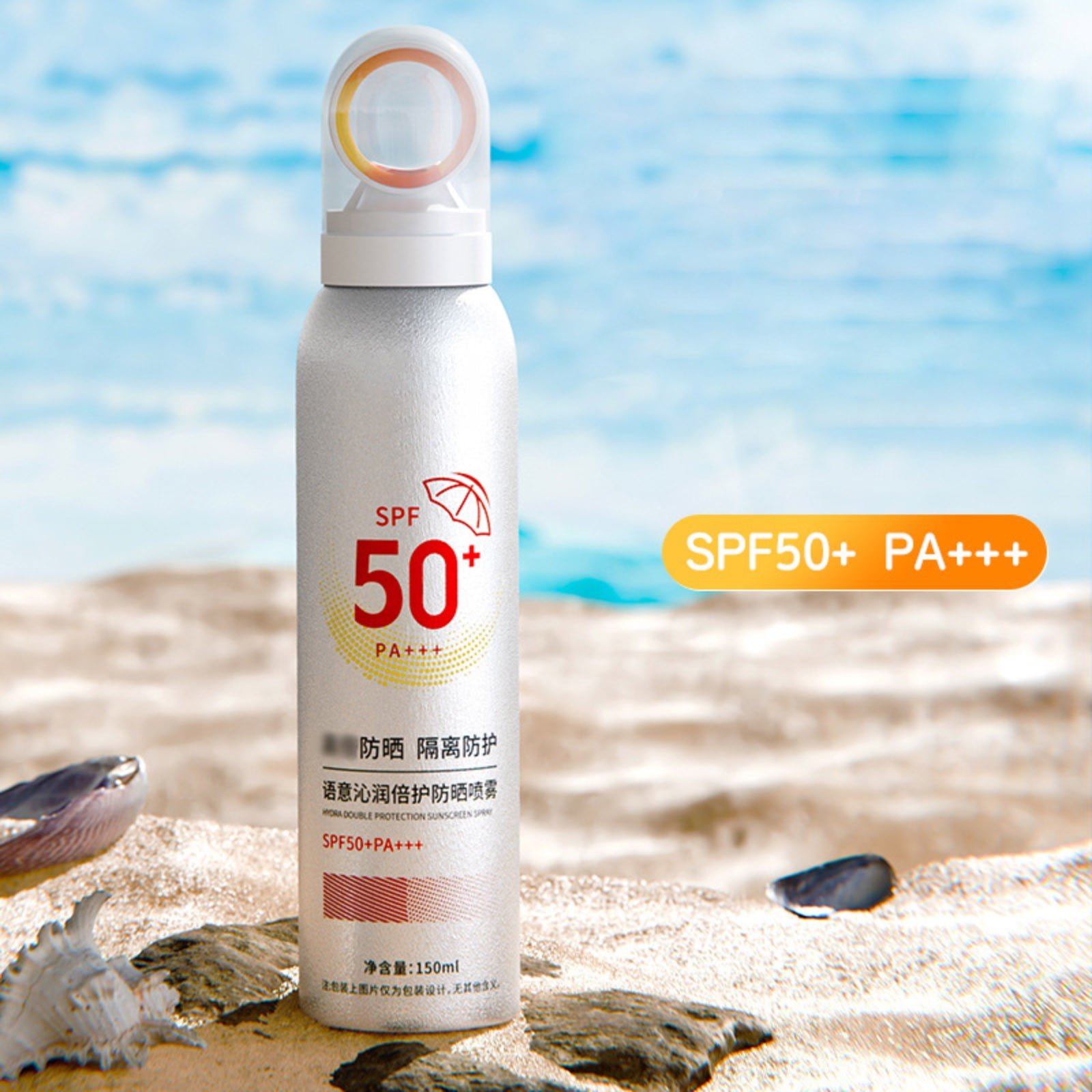 Facial & Body Sunscreen Mist Lightweight Non Greasy High Tinted ...