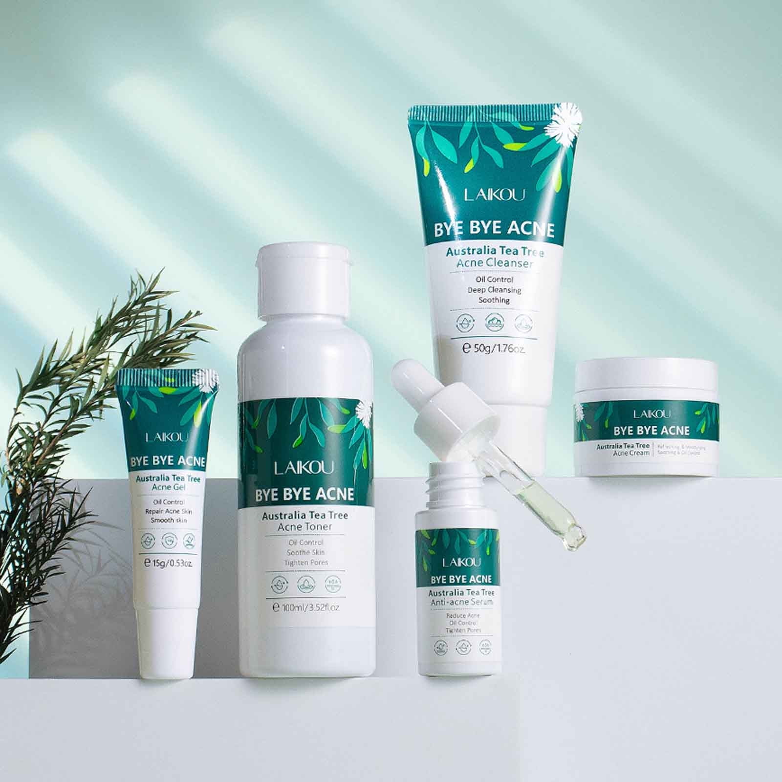 Facial Care Set, Complete Skin Care Kit, Gentle Cleanser, Hydrating ...